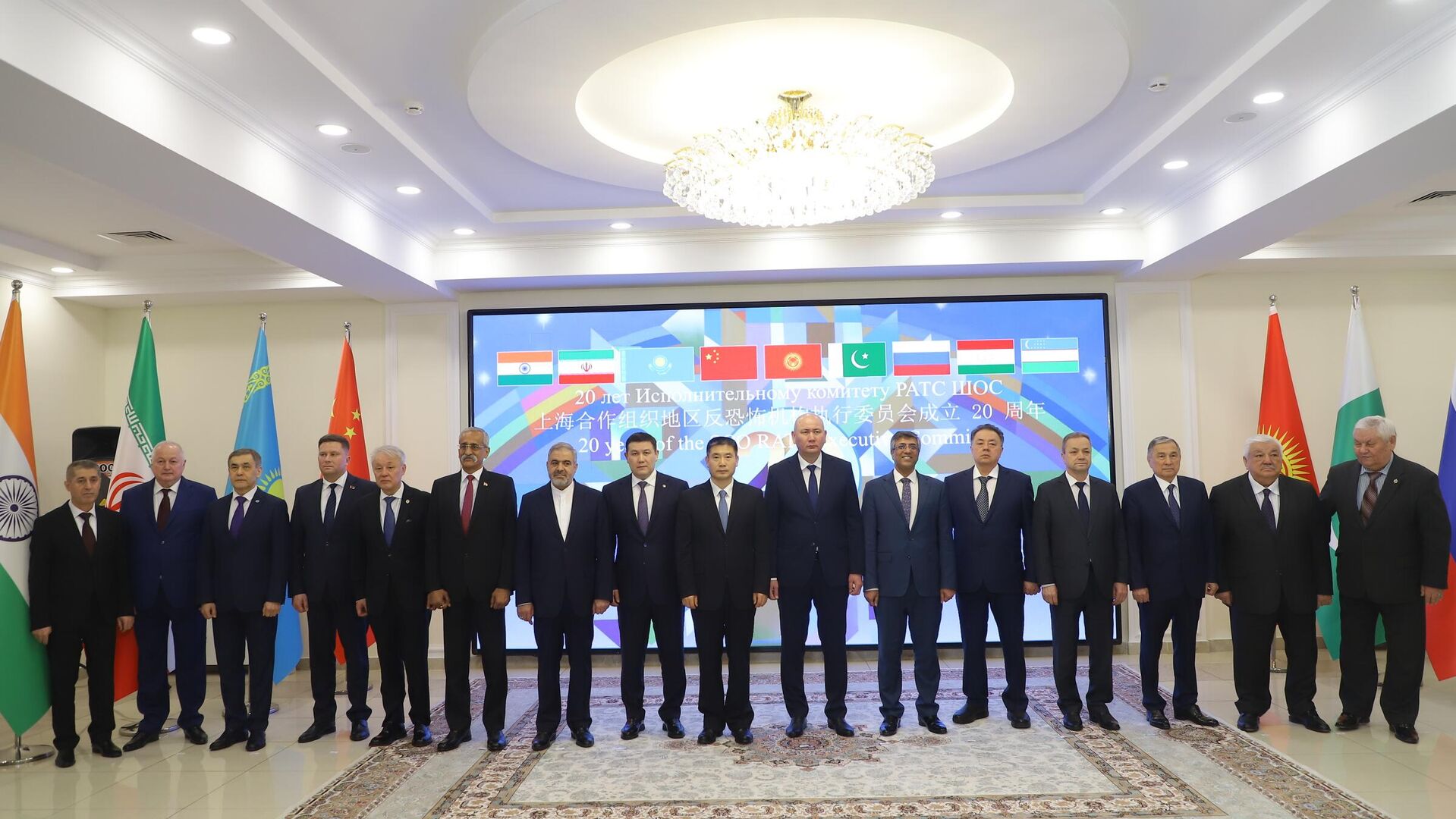 SCO Secretariat delegation attends the opening ceremony for the 41st ...