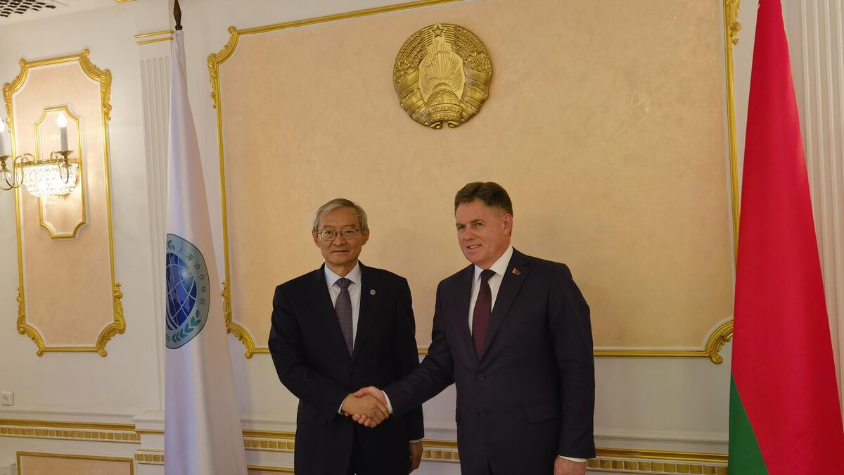 SCO Secretary-General meets with Deputy Prime Minister of Belarus | The ...