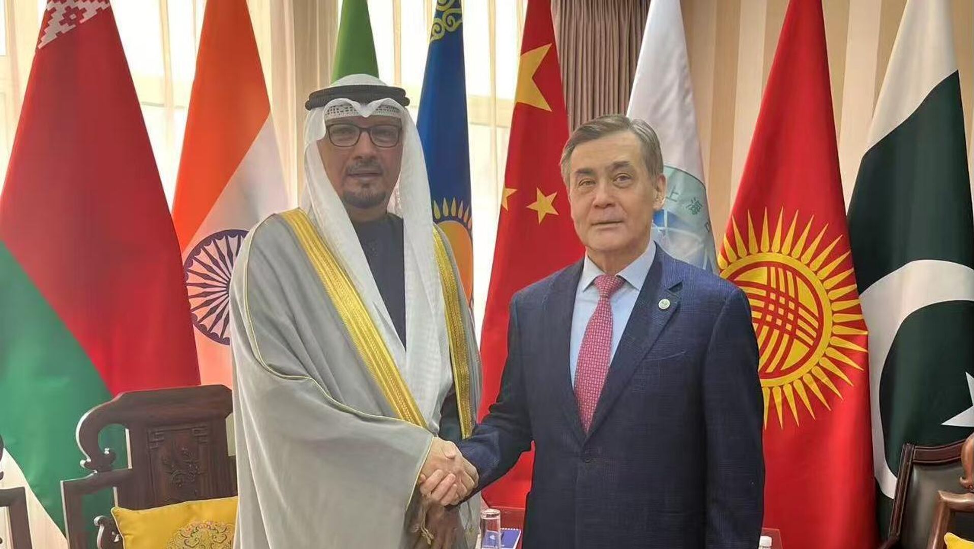 SCO Secretary-General Meets with Ambassador of Kuwait | The Shanghai ...