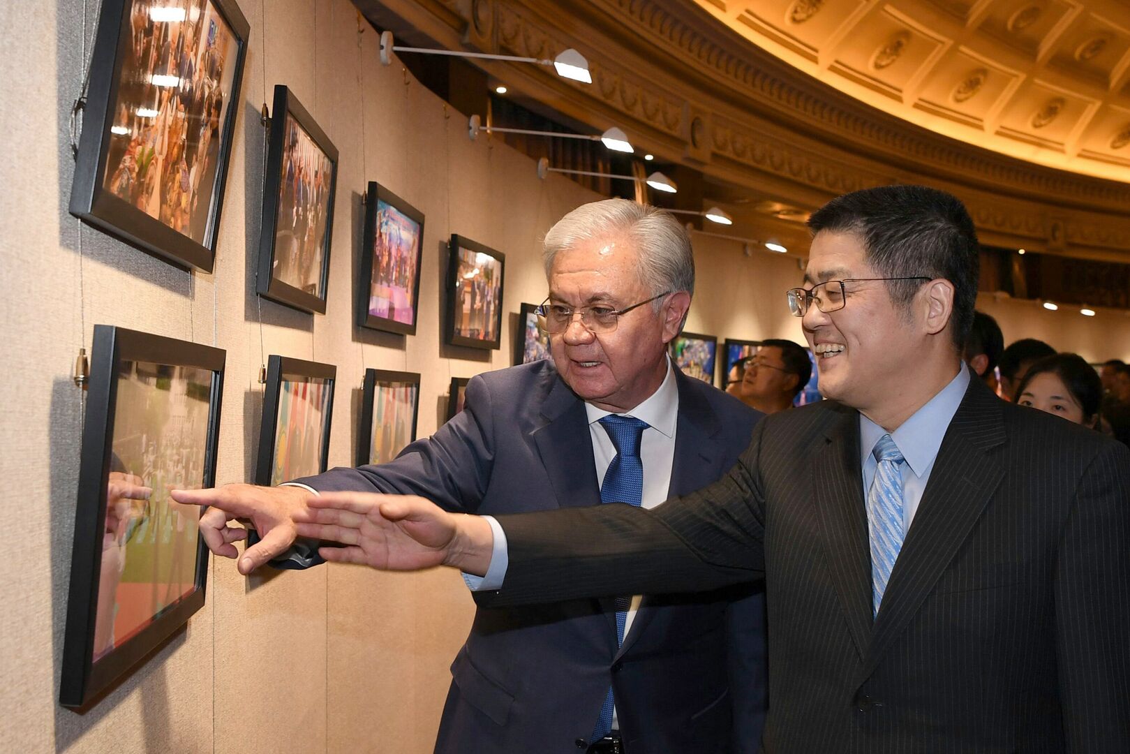 A gala reception to mark the end of Rashid Alimov’s term held in ...