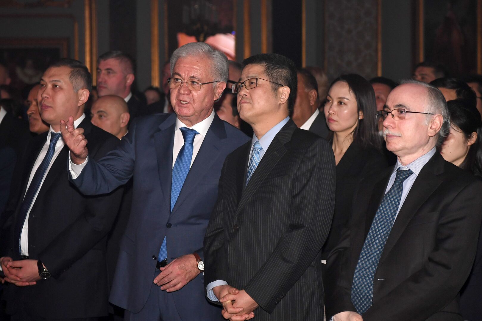 A gala reception to mark the end of Rashid Alimov’s term held in ...