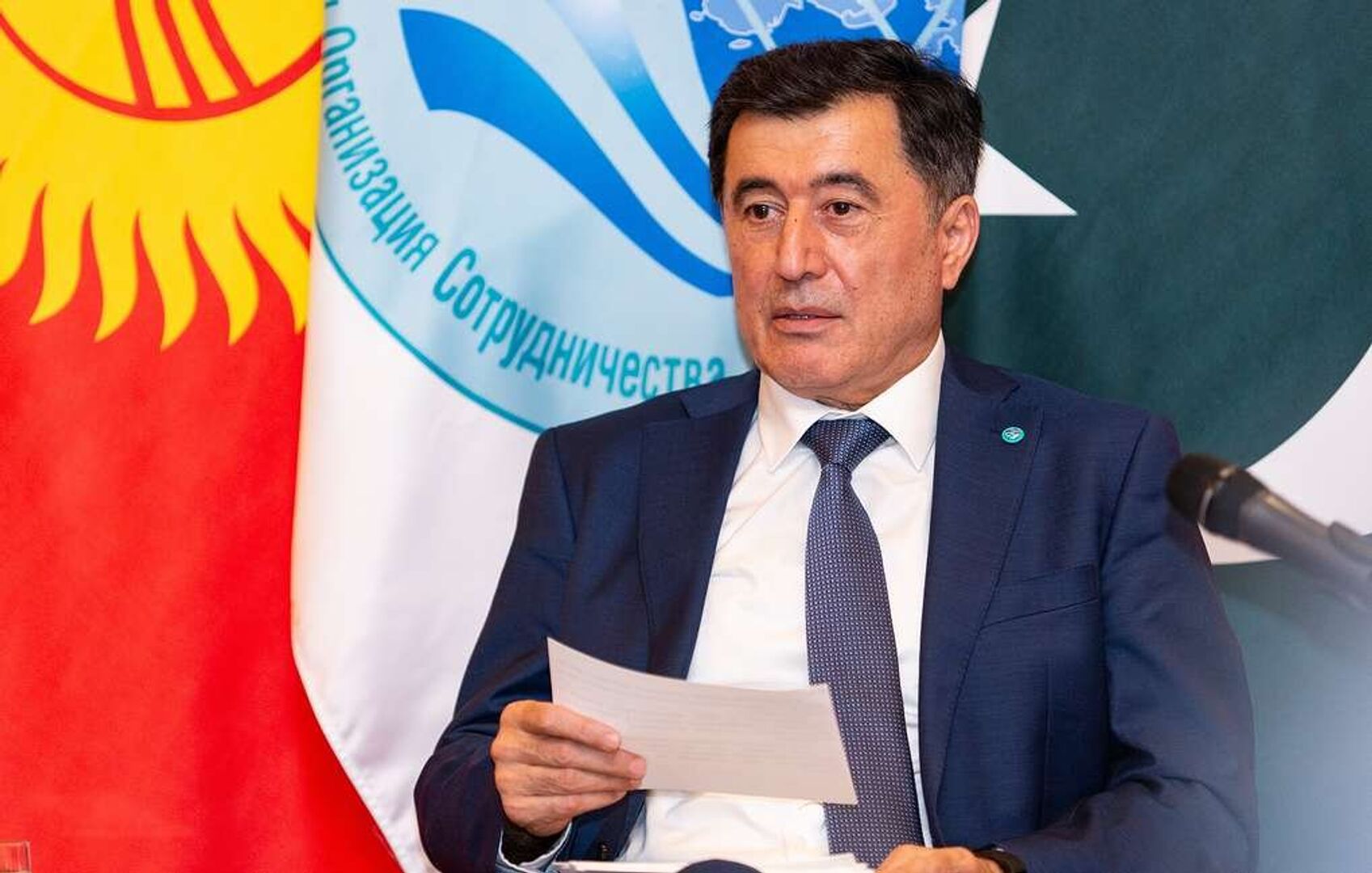 SCO Secretary-General Vladimir Norov’s news conference at the SCO ...