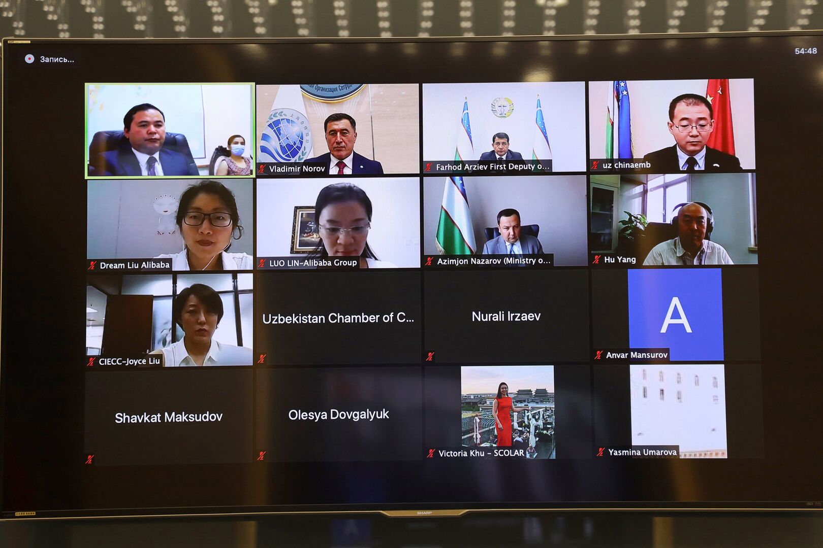 SCO Secretary-General takes part in a videoconference on SCO digital ...