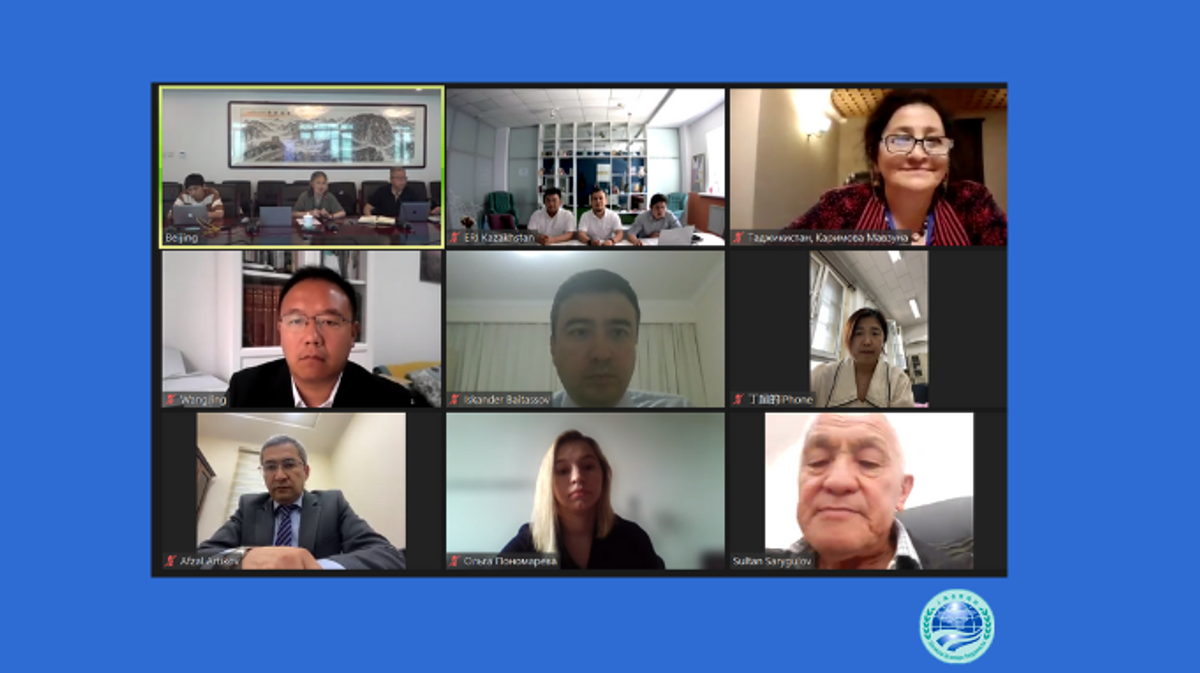 Experts from the SCO Consortium of Economic Analytical Centres hold a ...